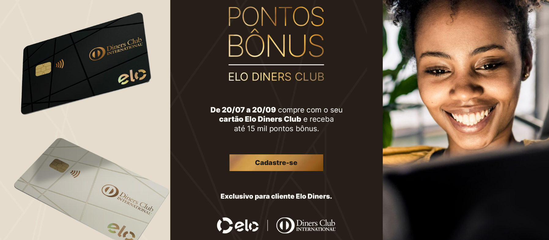 Cartão Elo Diners Club dará até 15 mil pontos bônus - Cartões, Milhas e Viagens