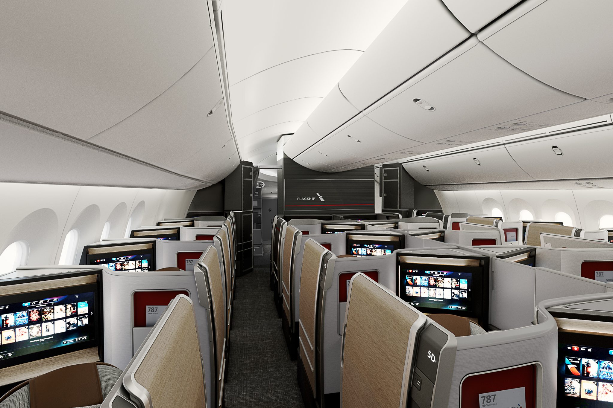 American Airlines apresenta novos assentos da Classe Executiva no ...