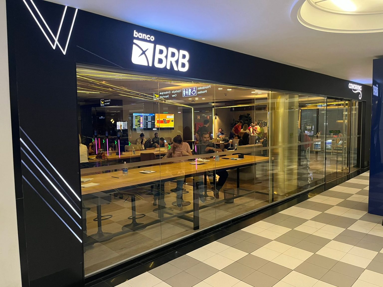 Sala VIP Latitude do aeroporto de Congonhas agora se chama BRB Coworking - Cartões, Milhas e Viagens
