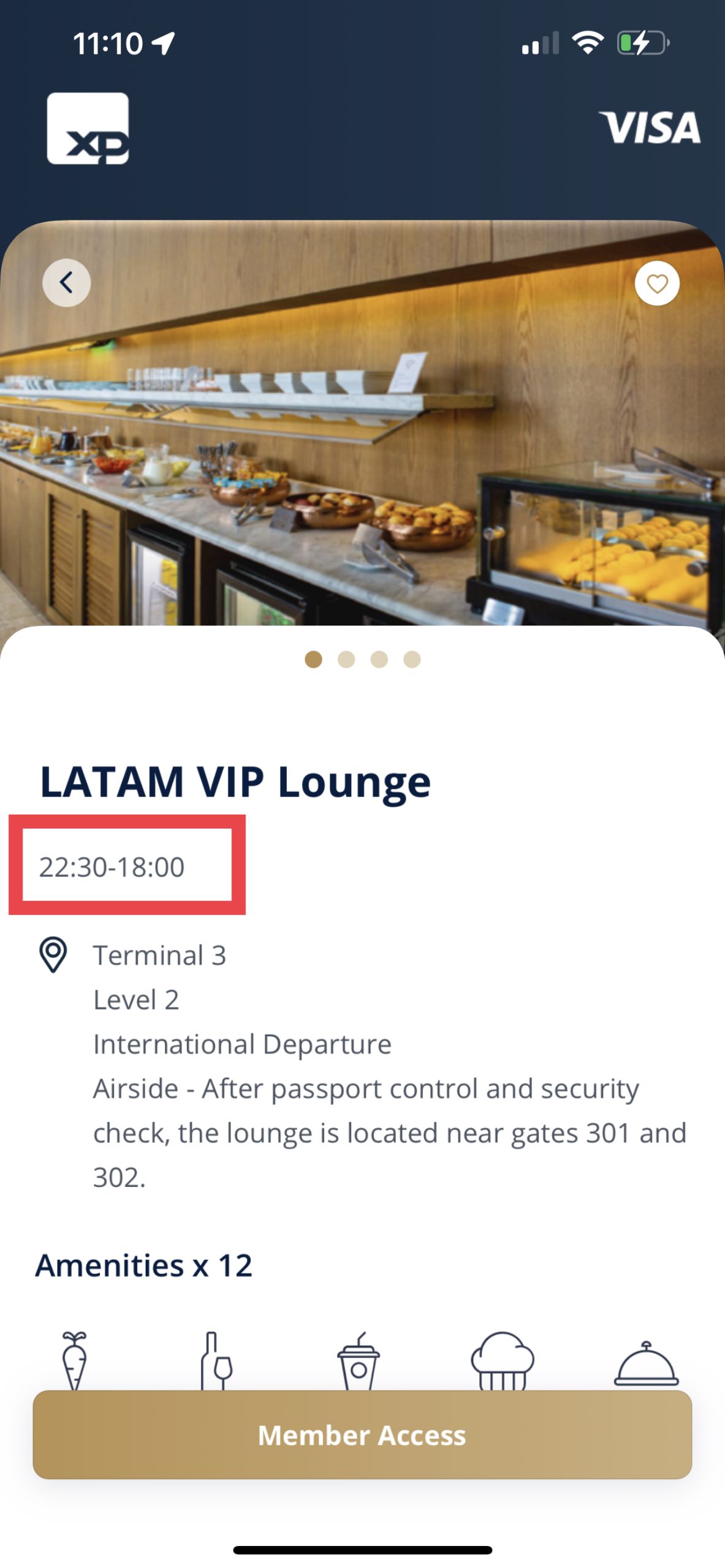LATAM VIP Lounge coloca restrição de horário para o Visa Airport ...