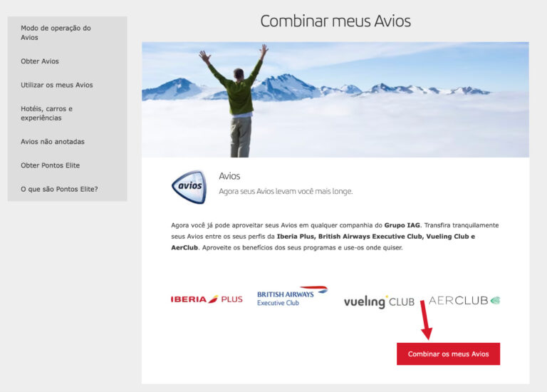 Como linkar as contas da Iberia, British e Qatar para compartilhar Avios entre os programas ...