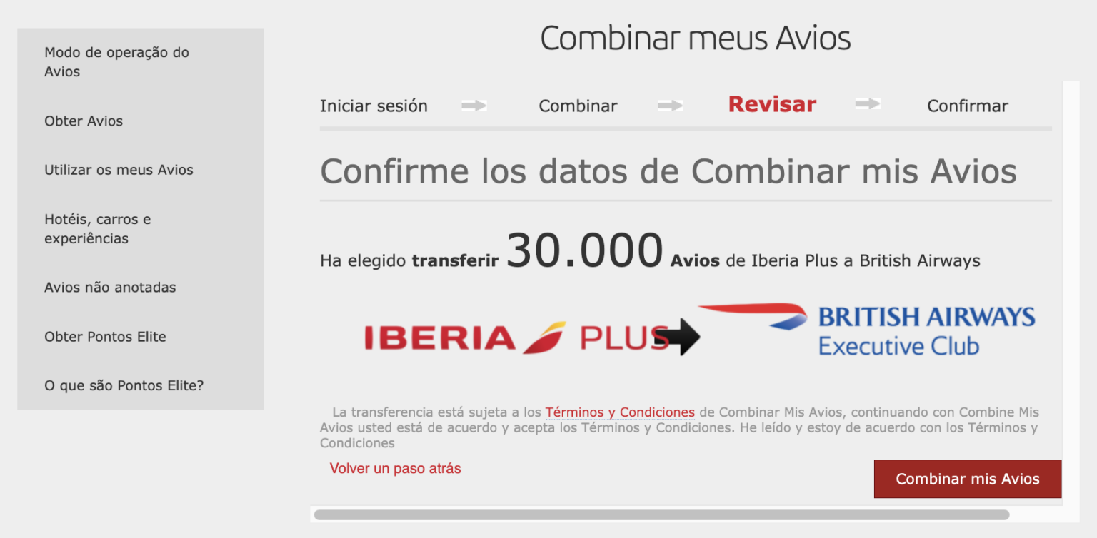 Como linkar as contas da Iberia, British e Qatar para compartilhar Avios entre os programas ...