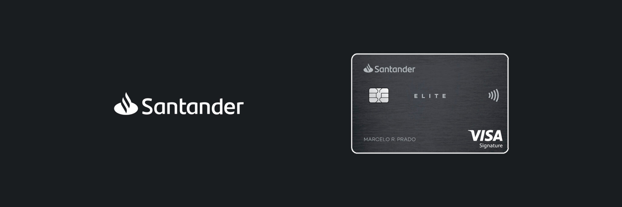 Cartão de crédito Santander Elite Cashback Visa Signature | Cartões ...