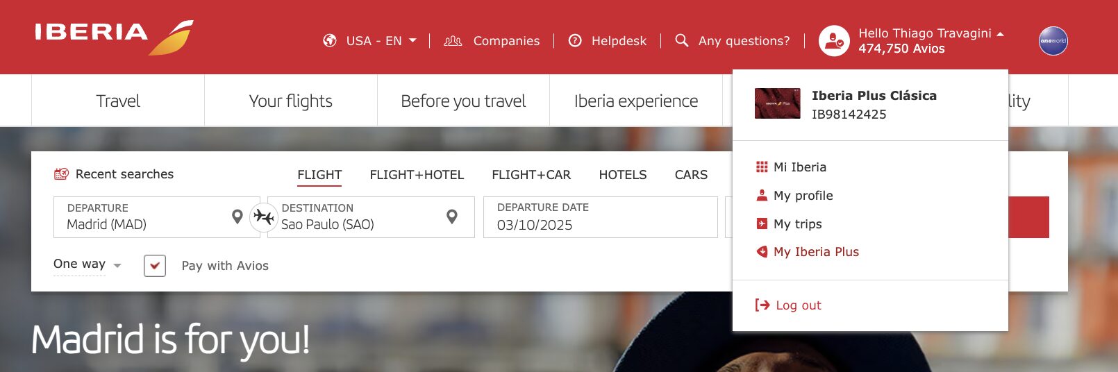 Como vincular as contas Iberia, British e Qatar para compartilhar Avios - Cartões, Milhas e Viagens