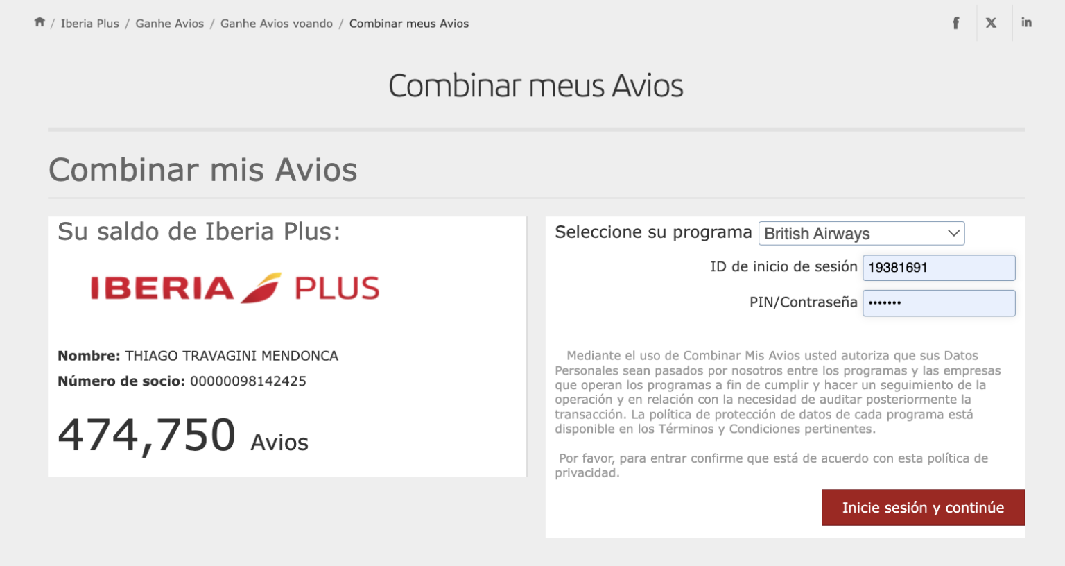 Como vincular as contas Iberia, British e Qatar para compartilhar Avios - Cartões, Milhas e Viagens