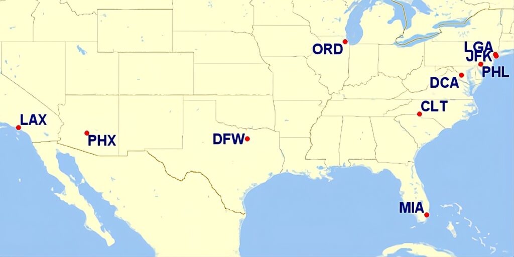 Hubs da American Airlines nos Estados Unidos | Cartões, Milhas e Viagens